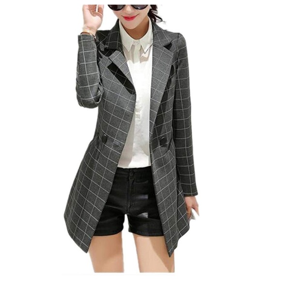 Jackets & Coats | Vintage Long Jacket Blazer | Poshmark